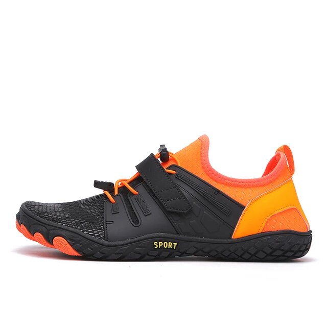 Многофункциональная Мужская акваобувь, быстросохнущая дышащая Нескользящая водонепроницаемая обувь для пляжа, Сноркелинга, серфинга, плавания