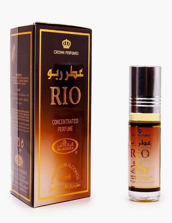 Al Rehab Парфюмерное масло Rio , 6 мл