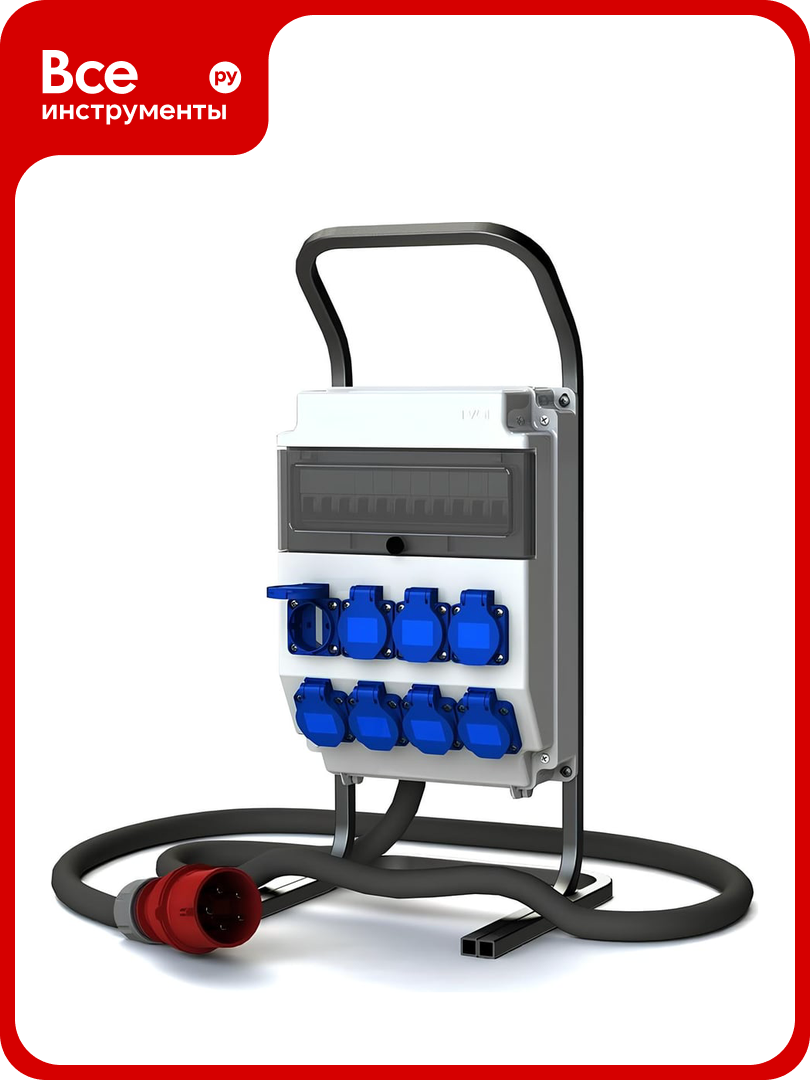 Щит распределительный переносной Partner EVOL русп 0602-008-1, удобной