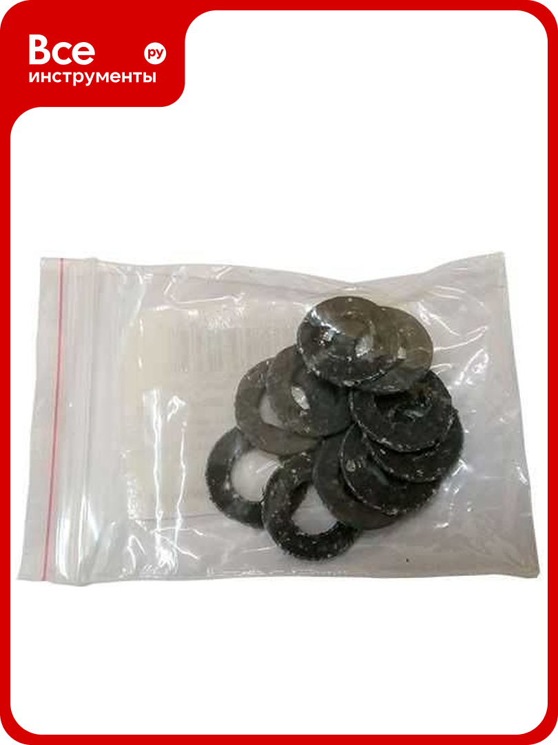 Прокладка Terma 1/2", паронит, 10 шт 28007