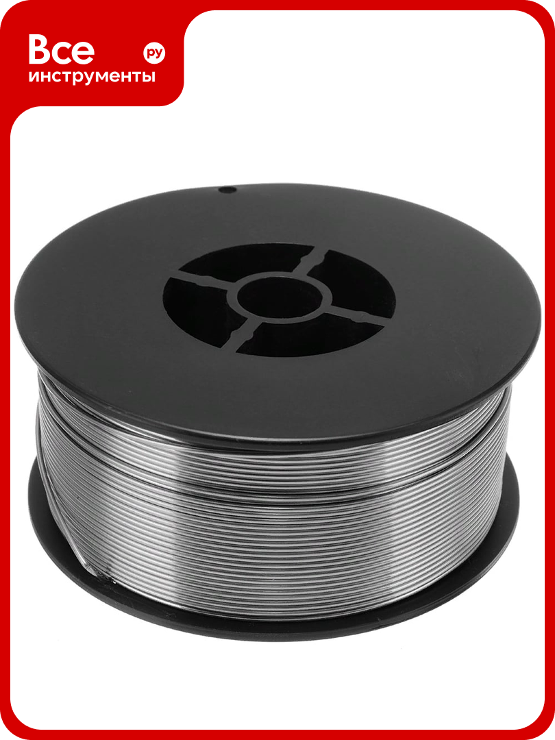 Сварочная проволока порошковая SvarCity E71T-GS 0.8 мм, 5 кг, без газа E71T-GS/0,8/5кг, 0.8 мм