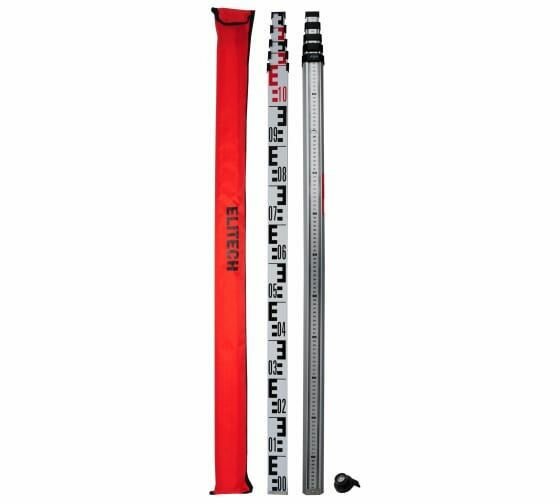 Рейка нивелирная телескопическая Elitech 2210.0006