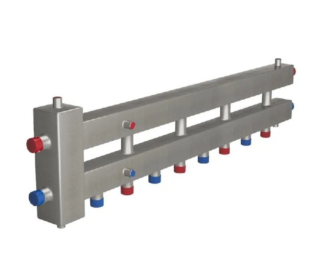 ГРУ+КМГ 60-5ВН с 3-мя кронштейнами нержавеющая сталь 304 RISPA