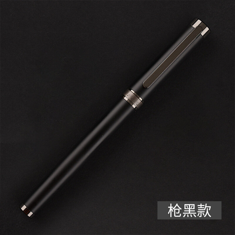 Каллиграфическая ручка Yongsheng Mingjian, для подписи, с наконечником 0,6 мм, черный корпус