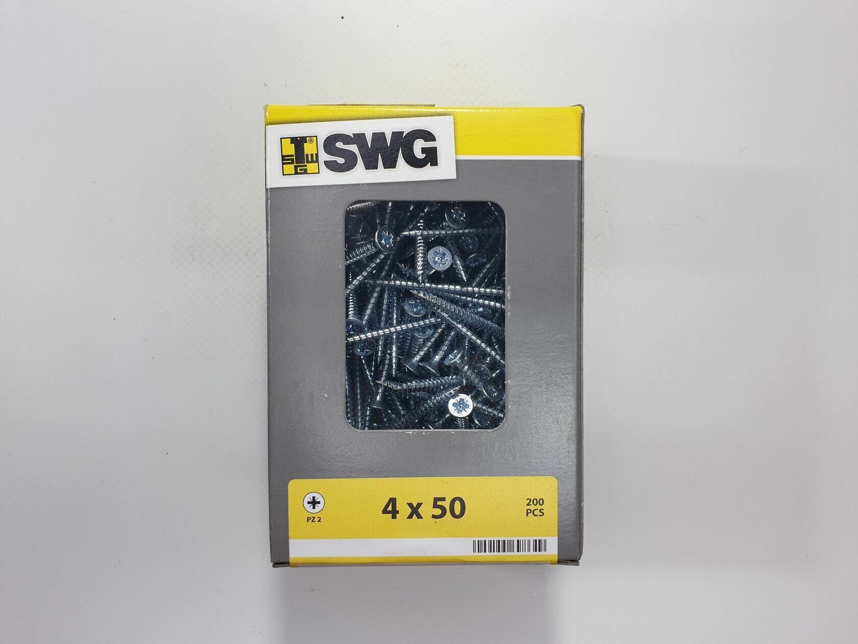 Шуруп по дереву DIN 7982 4x50 PZ (200 pcs) SWG, Германия