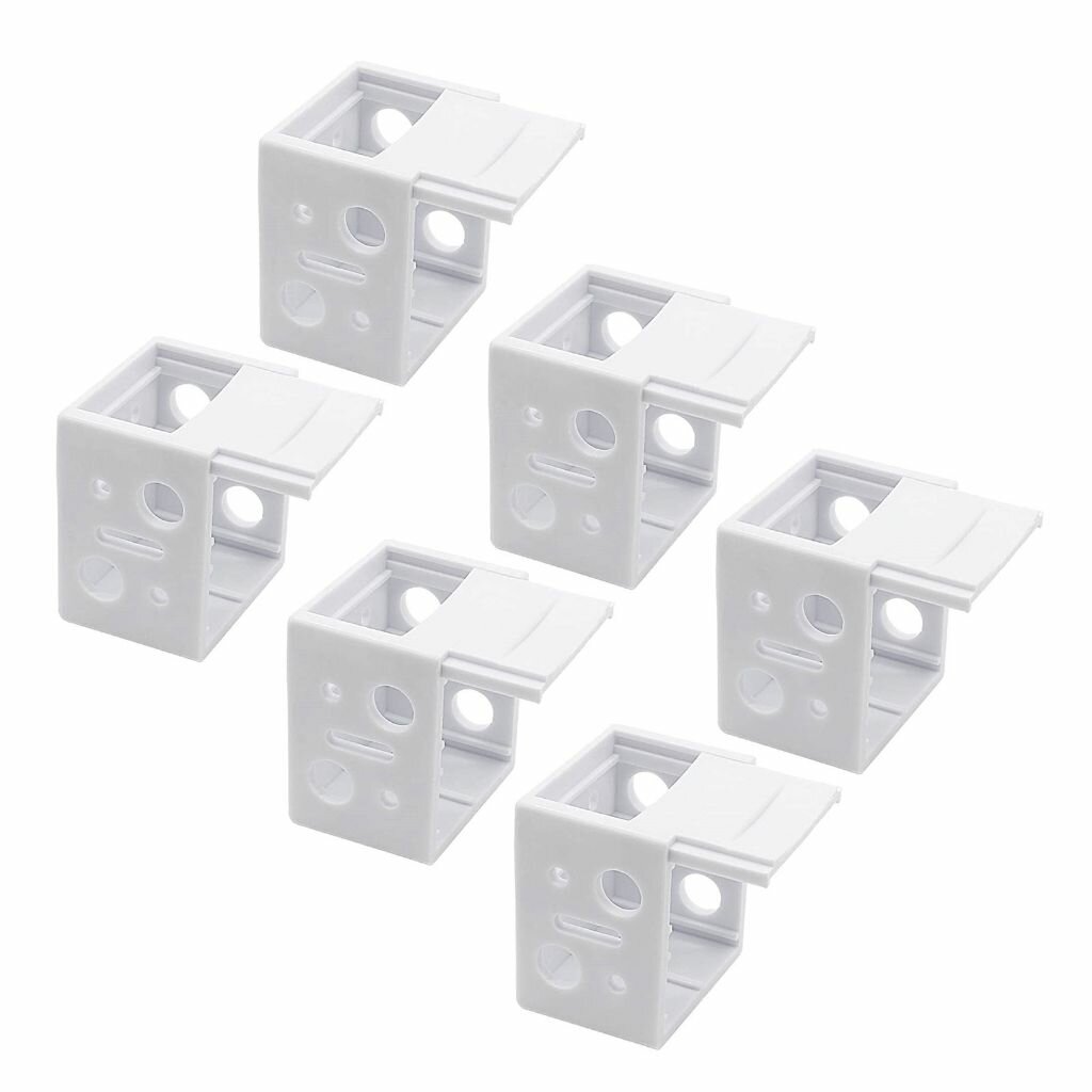 Кронштейны для крепления карниза деревянных жалюзи