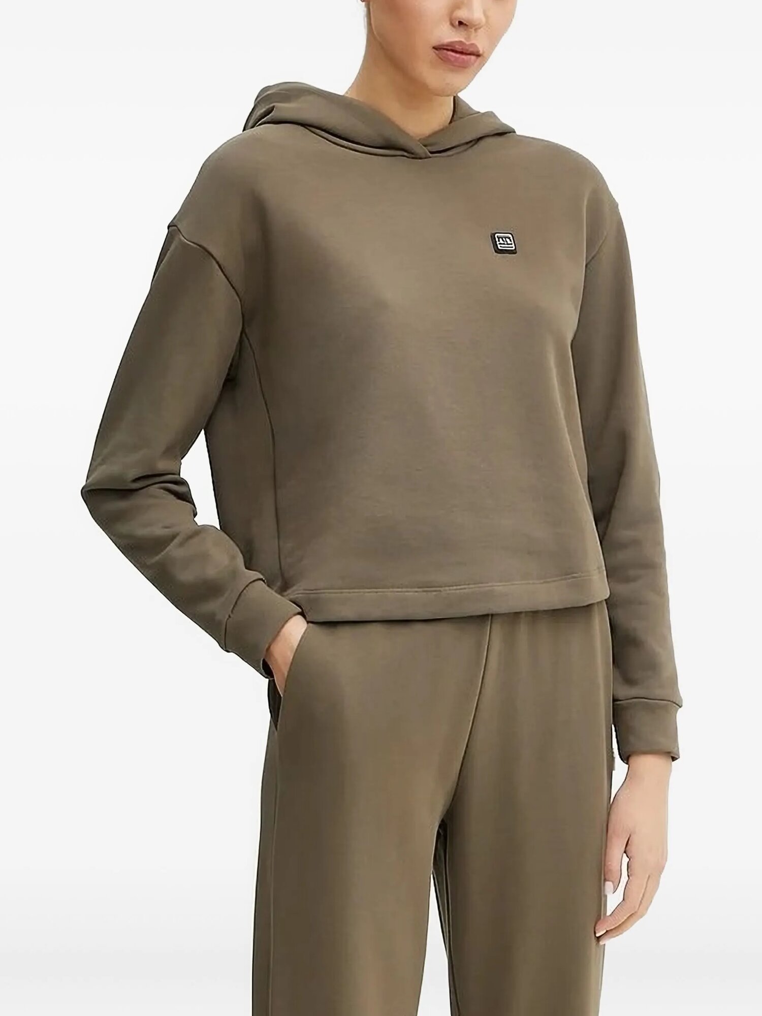 Худи Armani Exchange, размер M, , зеленый