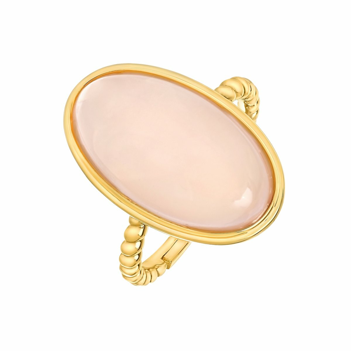 Кольцо, серебро, 925 проба, кварц