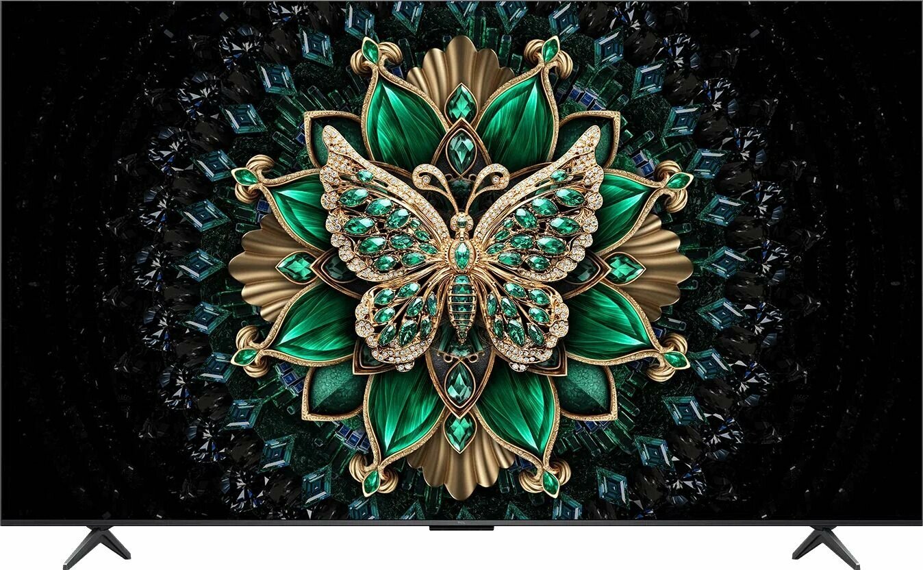 75C6K / 75" Телевизор TCL 75C6K, QLED, 4K Ultra HD, черный, смарт ТВ, Google TV