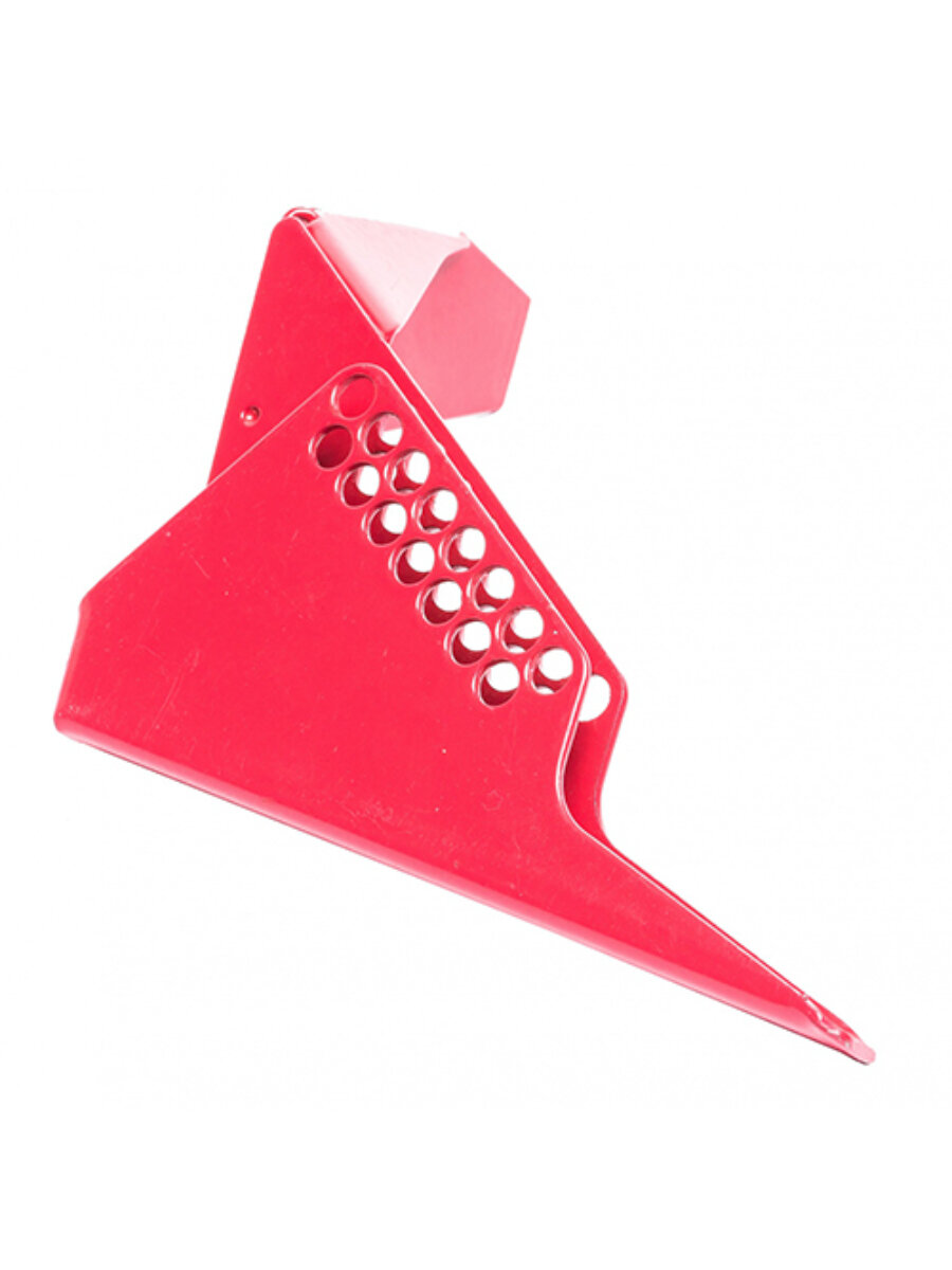 Блокиратор шарового вентиля уголковый большой, сталь, для труб диаметром 31–76 мм, 7 отверстий