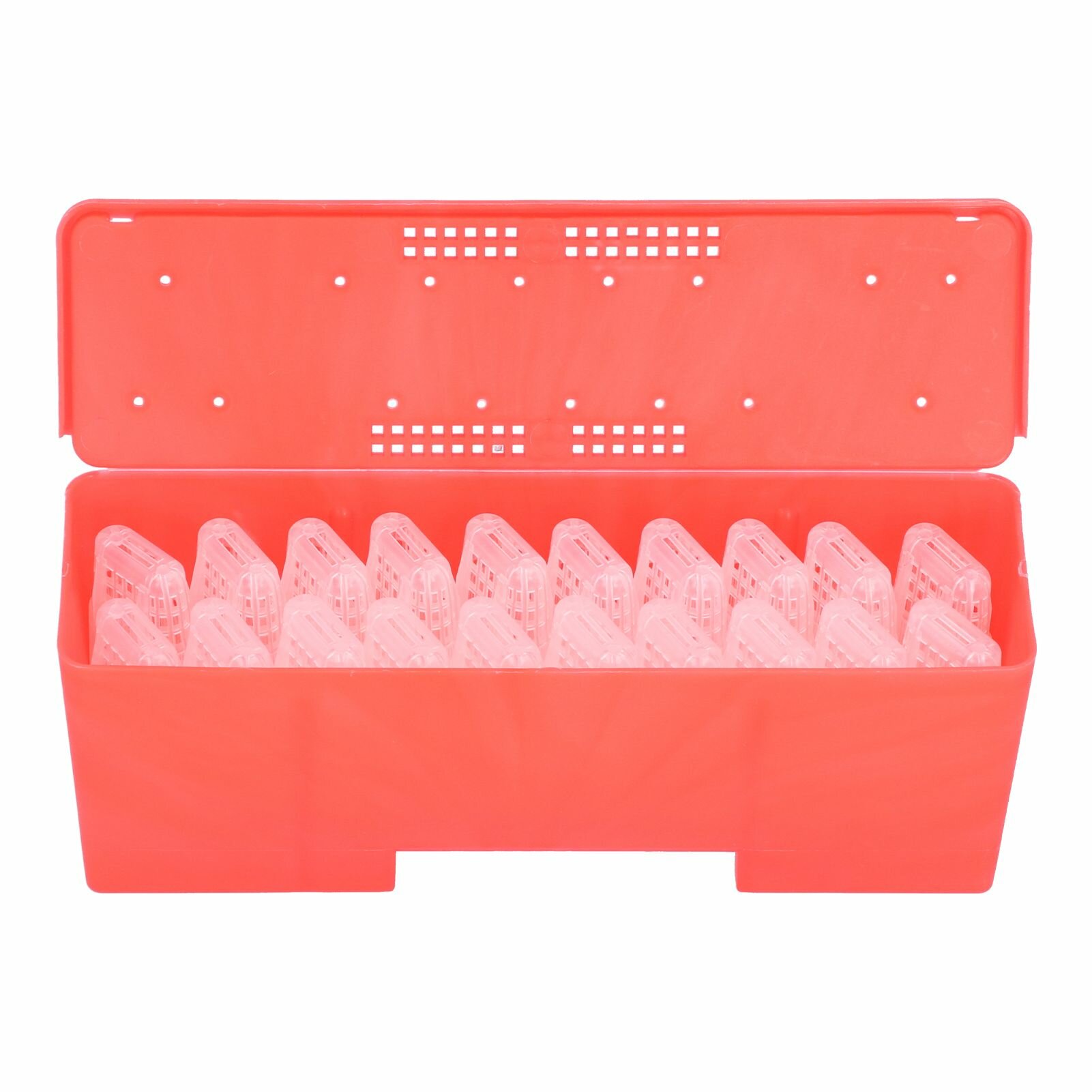 Клетка для ловли пчелиных маток, 20 шт, пластиковый контейнер для транспортировки, пчеловодческое оборудование для управления ульем, инструмент для безопасного перемещения маток