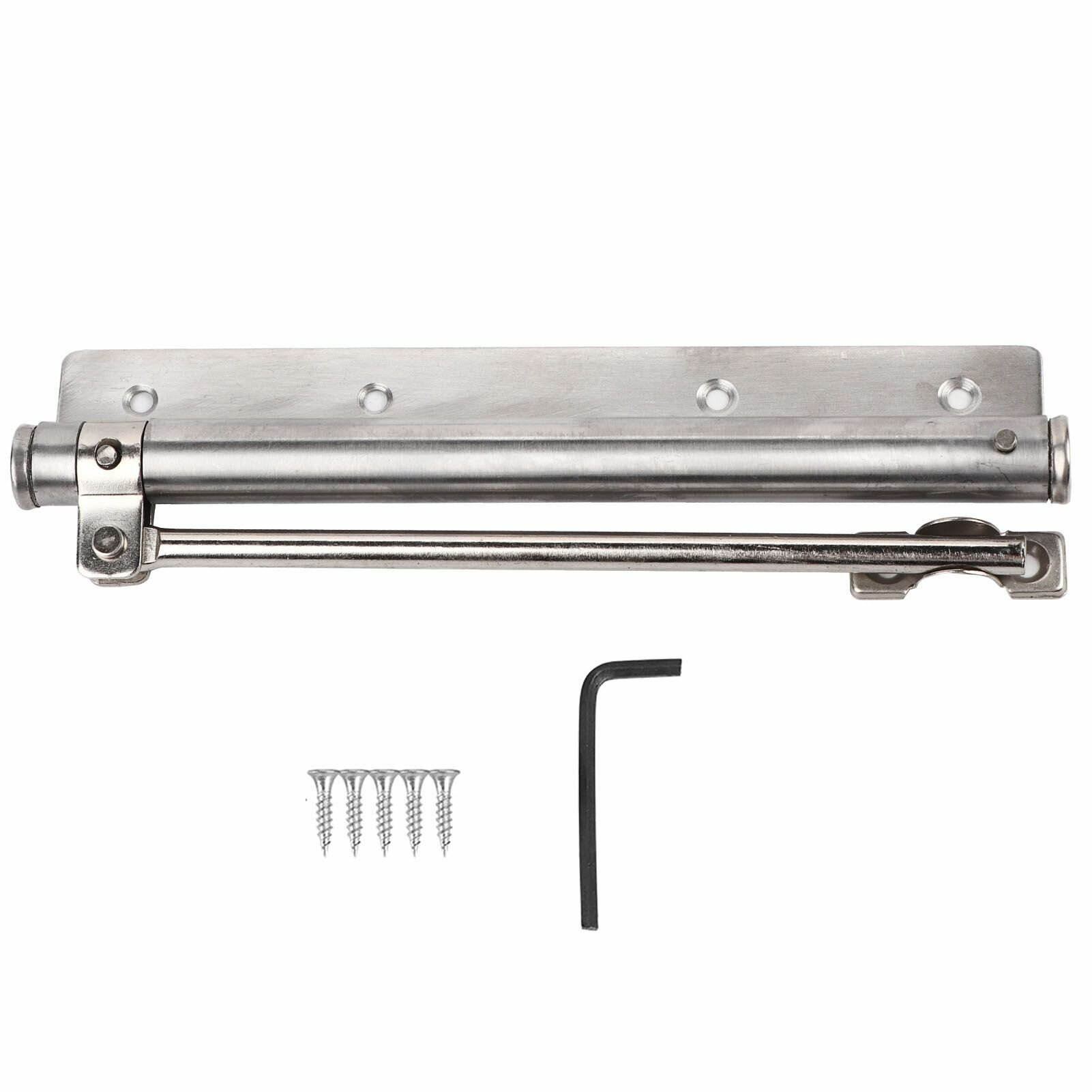 Регулируемый автоматический дверной доводчик, светильник, пружинная противопожарная дверь, бесшумная связь, мини-дверная ставня