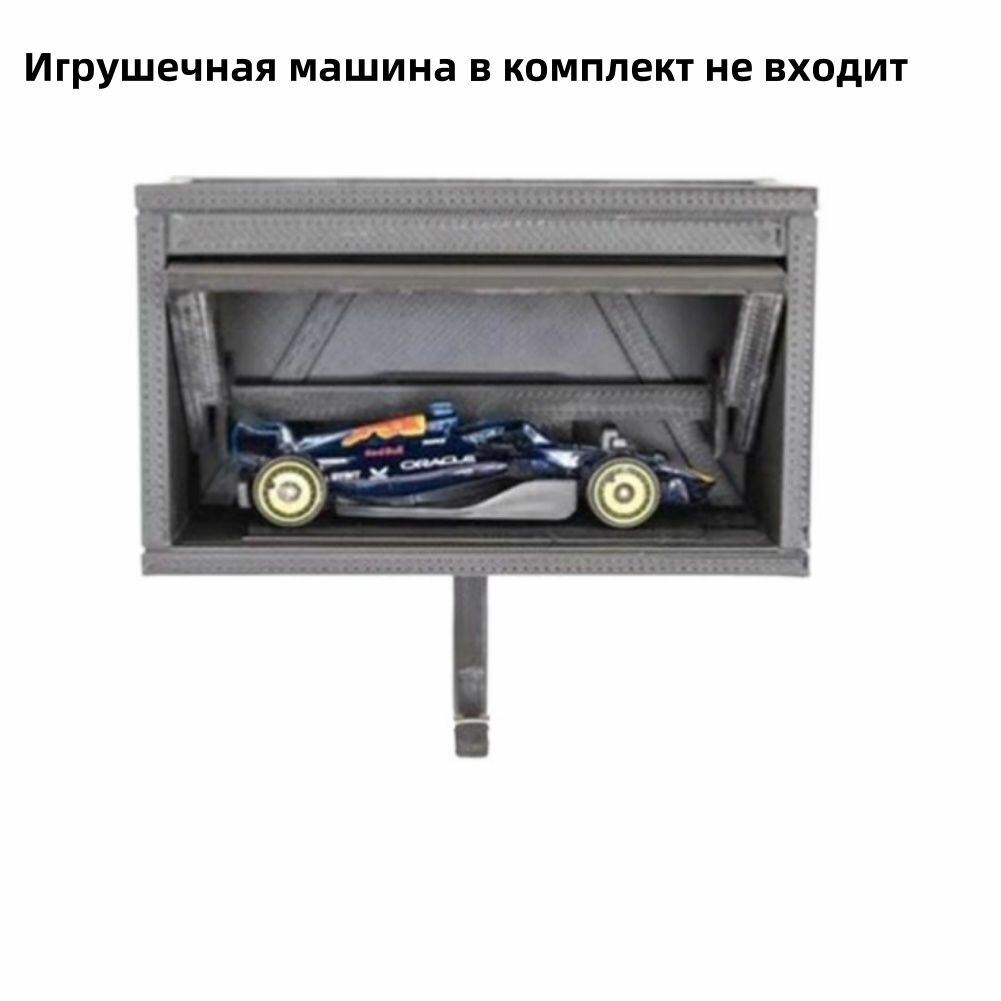 Креативная настенная вешалка для ключей в форме гаража, напечатанная на 3D-принтере