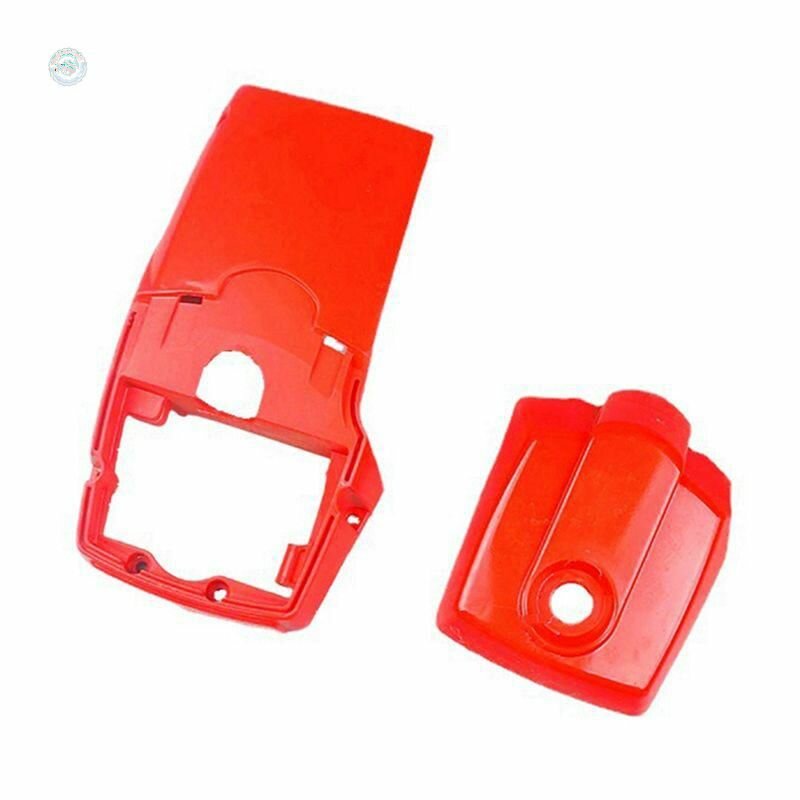 Комплект крышек воздушного фильтра для бензопилы, универсальная защита двигателя для китайских моделей 4500 5200 5800, пластиковая крышка фильтра для резки дров и леса