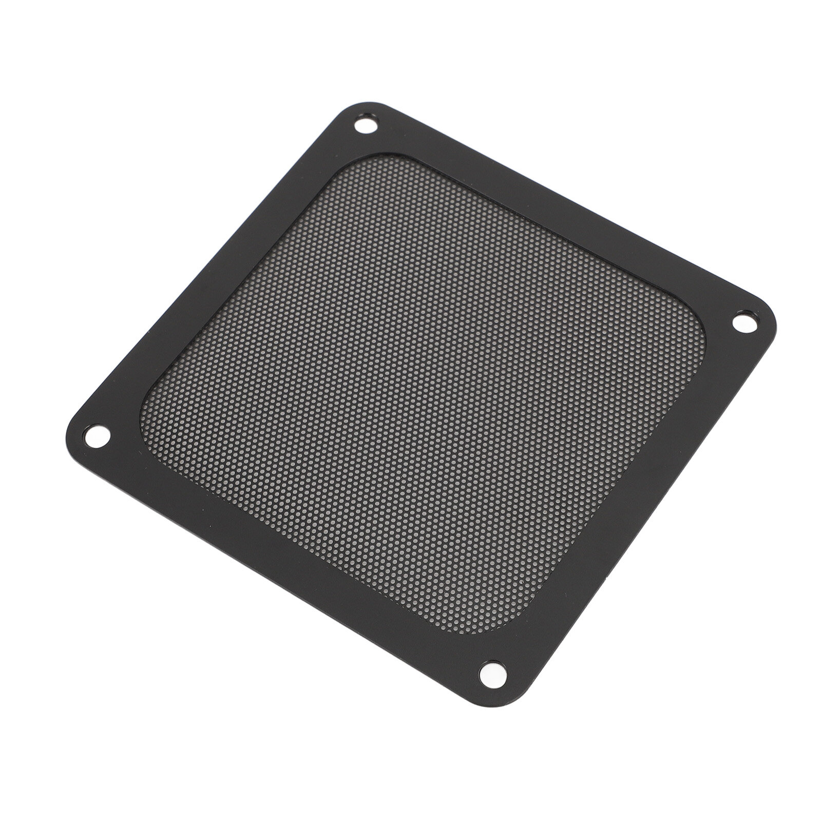 4 шт. пылевой фильтр для вентилятора ПК с магнитной рамкой 120 мм, ПВХ, компьютерный кулер, пылевой фильтр, сетчатые решетки для вентилятора курятника, черный