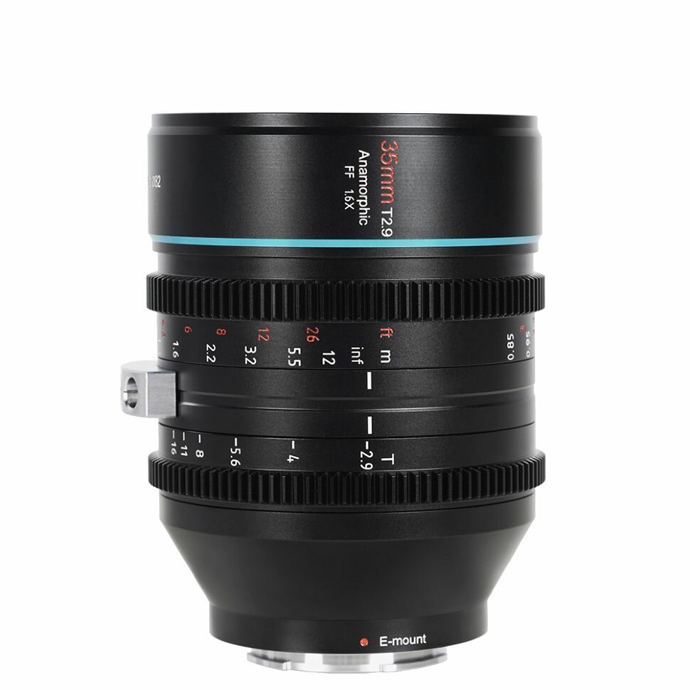Объектив Sirui Venus 35mm T2.9 1.6x Full-Frame Anamorphic E-mount