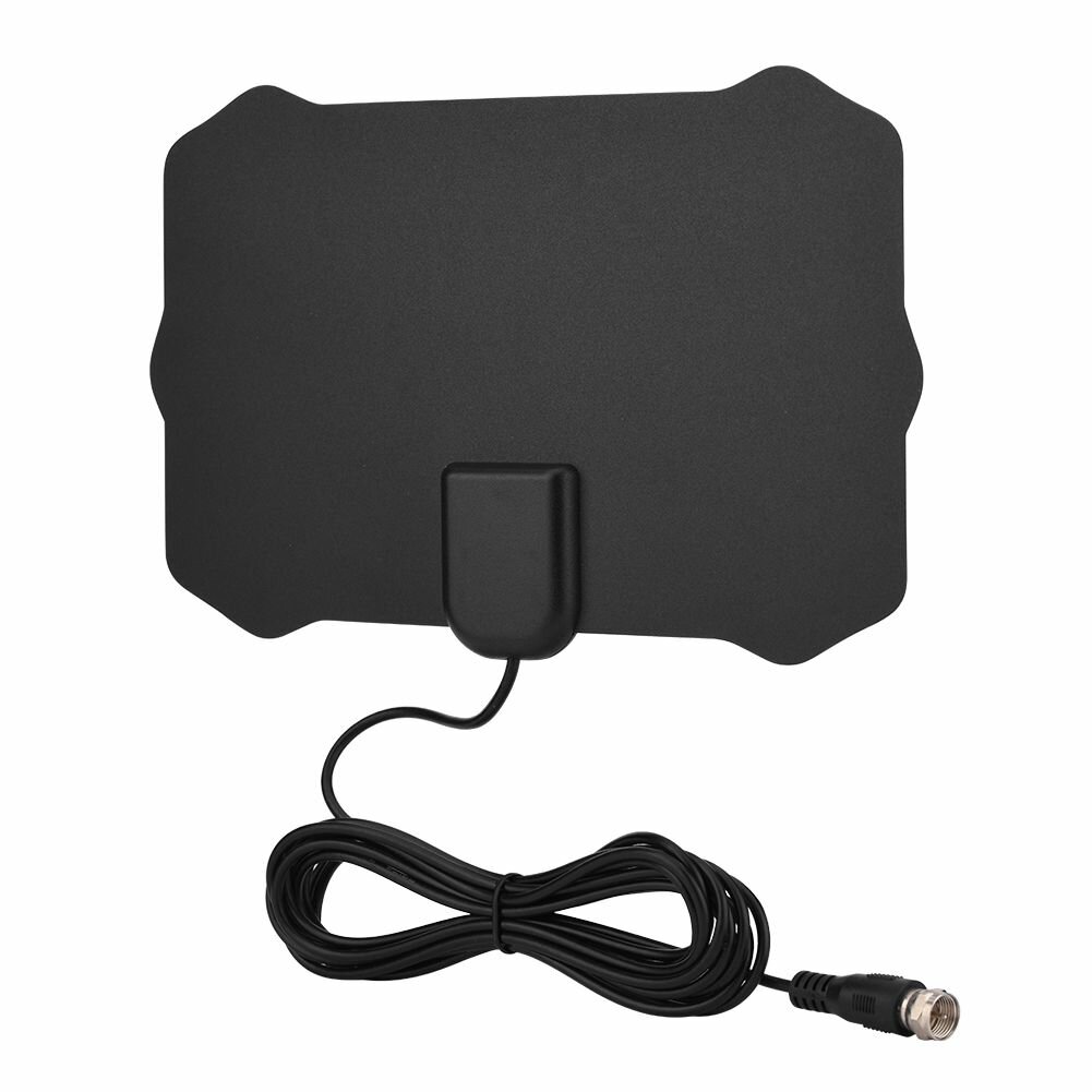 Тонкая HDTV-антенна 50 миль 25 дБ VHF/UHF с усилителем