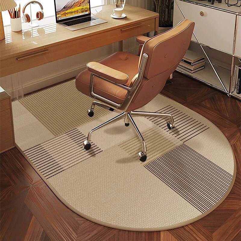 Защитный коврик, для офисного кресла, безворсовый, 1,2х0,8 м