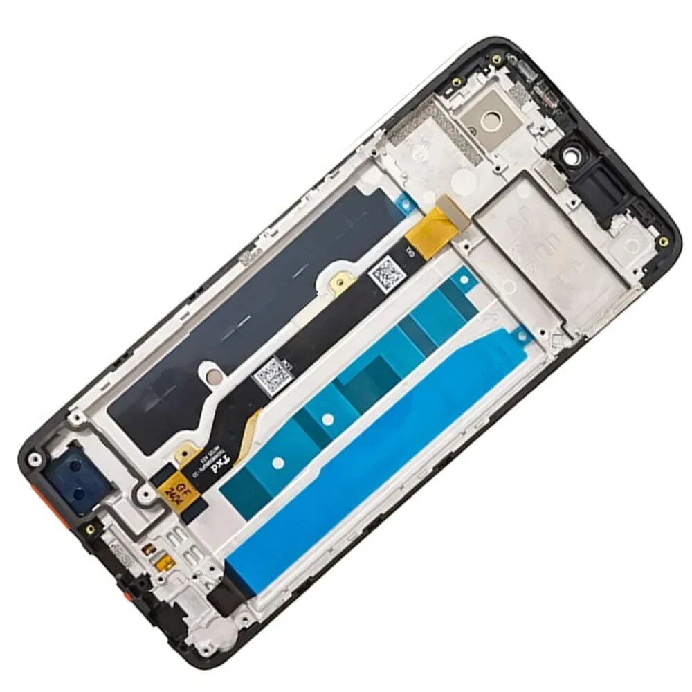 Черная рамка 6,78 дюйма для Tecno KJ6 LCD Spark 20 Pro, дисплей, сенсорный экран, дигитайзер, панель в сборе, замена/с рамкой black Frame LCD