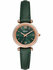 Наручные часы FOSSIL Carlie, золотой, зеленый