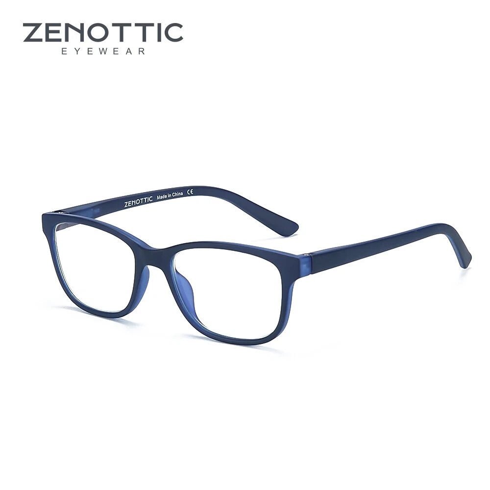 ZENOTTIC Детские прогрессивные очки для компьютера 001, Темно-синий, 1.61, Единая версия, Нет