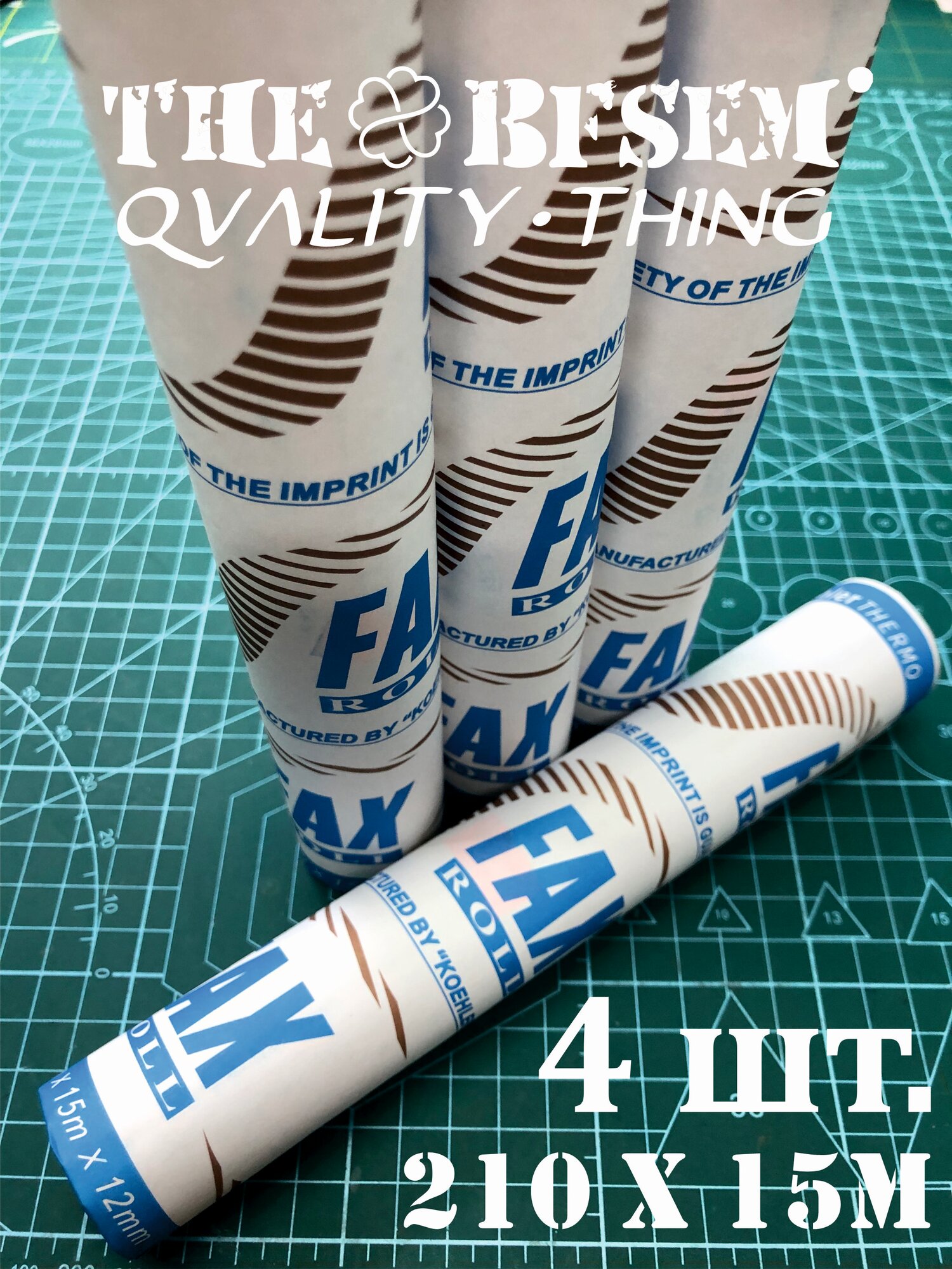 KOEHLER термобумага для факса 210 х 15 х 12-4 шт.