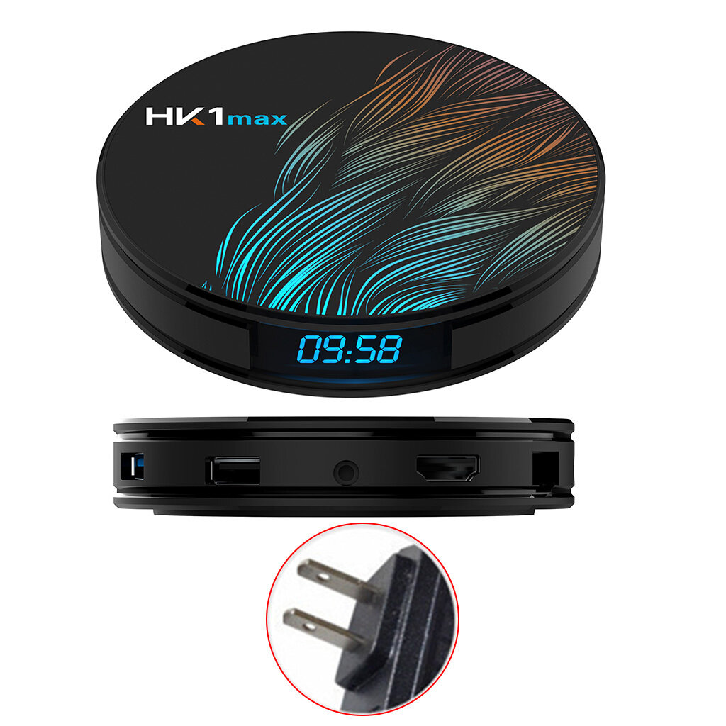 HDTV-приставка HK1MAX - 4G(RAM)+64G(ROM)-US Spec