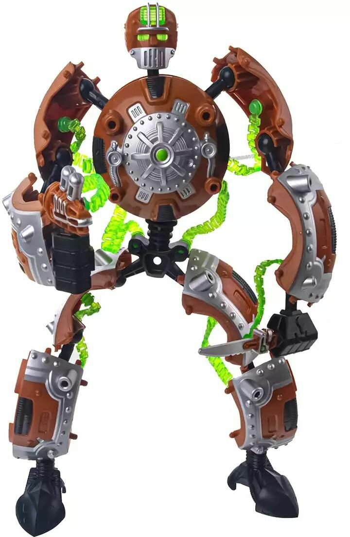 Трансформер GIGA BOTS Энергия-СкрапБот, 33 см, 33 детали, 14 шарниров