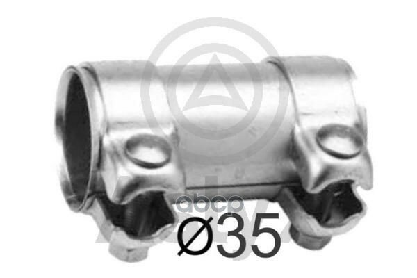 Хомут глушителя 35MM L 100MM ASLYX арт. AS601734