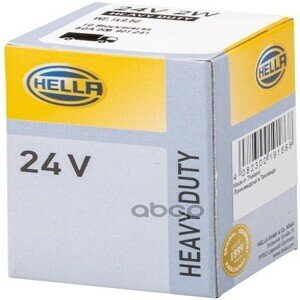 Лампа накаливания HELLA w2w w2.1x9.5d 24v 2w 10 шт. HELLA арт. 8ga008901241