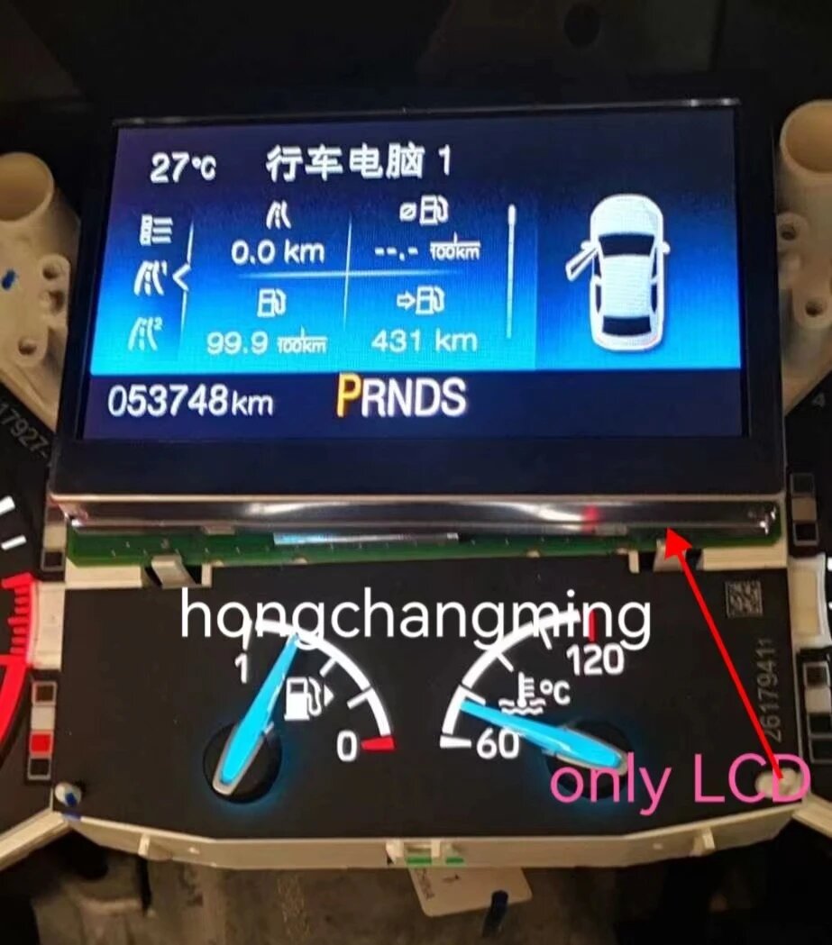 Цветной ЖК-экран 4,2 дюйма для автомобильной приборной панели Ford LQ042T5DZ07 LQ042T5DZ13A LQ042T5DZ11 LQ042T5DZ01