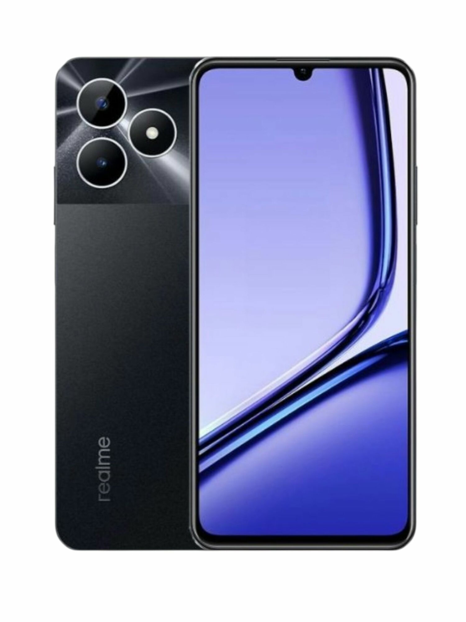 Смартфон realme Note 50 4/128 ГБ, черный
