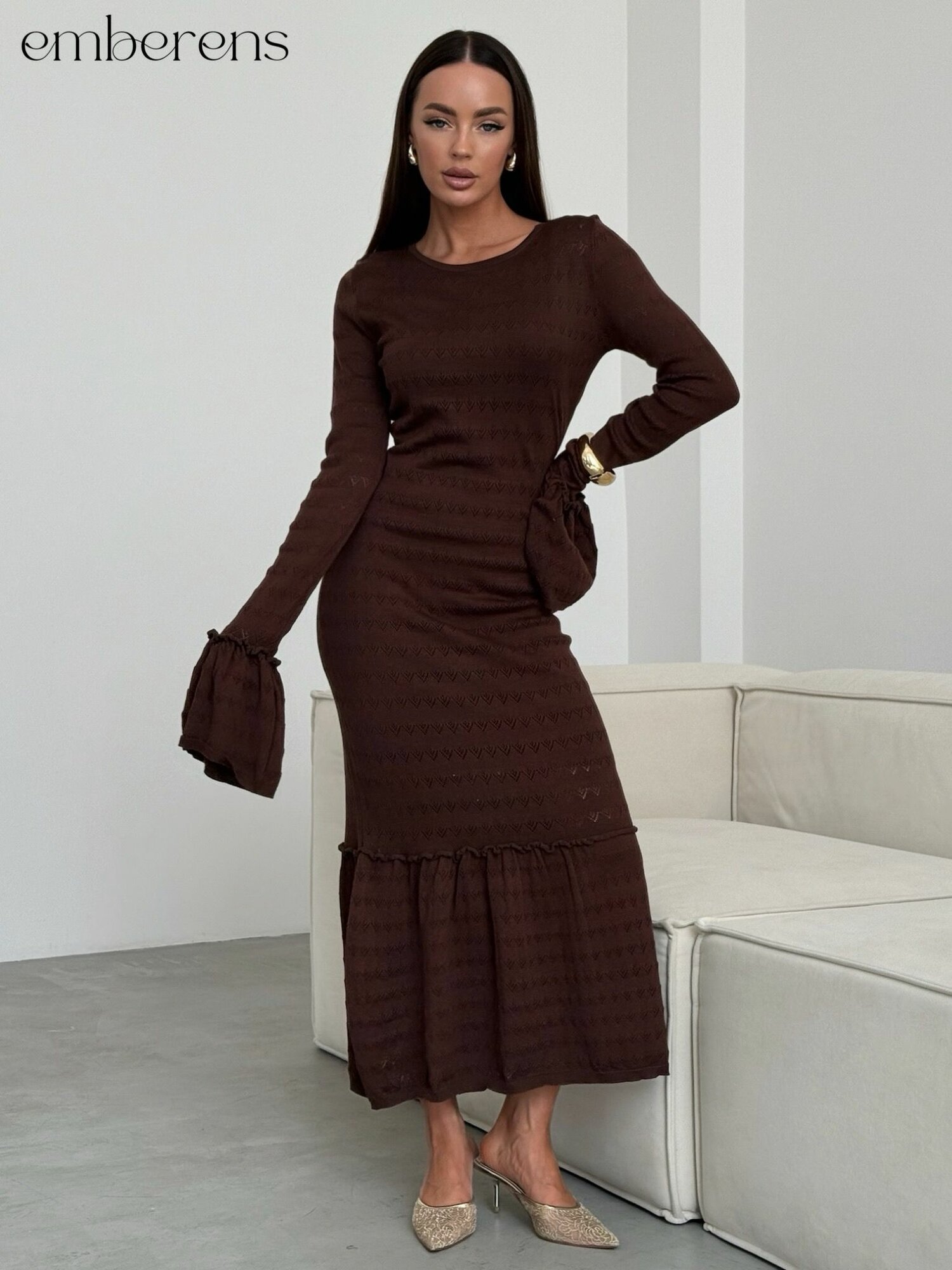 Платье Осень-зима 2025