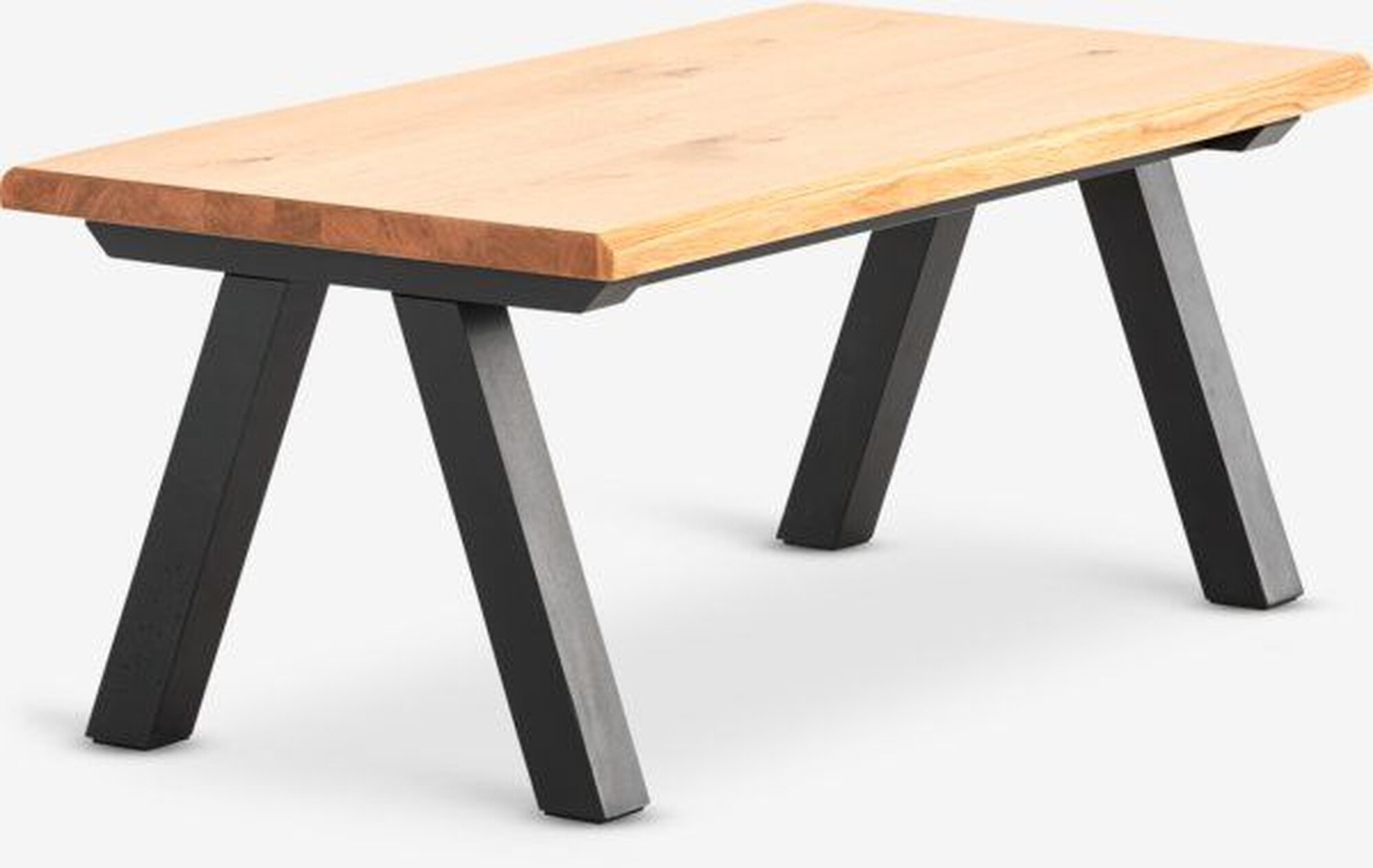 Журнальный столик Jysk SANDBY 60x110 см натуральный дуб/черный