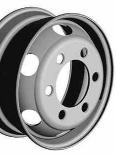 Диск грузовой 5.5x16 6x170 ET106 dia 130 YONGZHENG Silver 1000 кг.