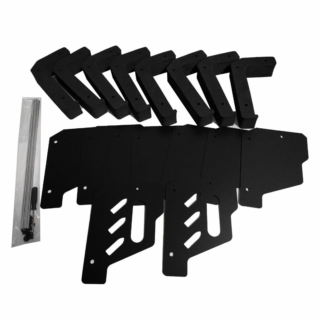 Пенопластовая стойка для хранения пистолетов, 8 слотов, витрина, органайзеры для шкафа