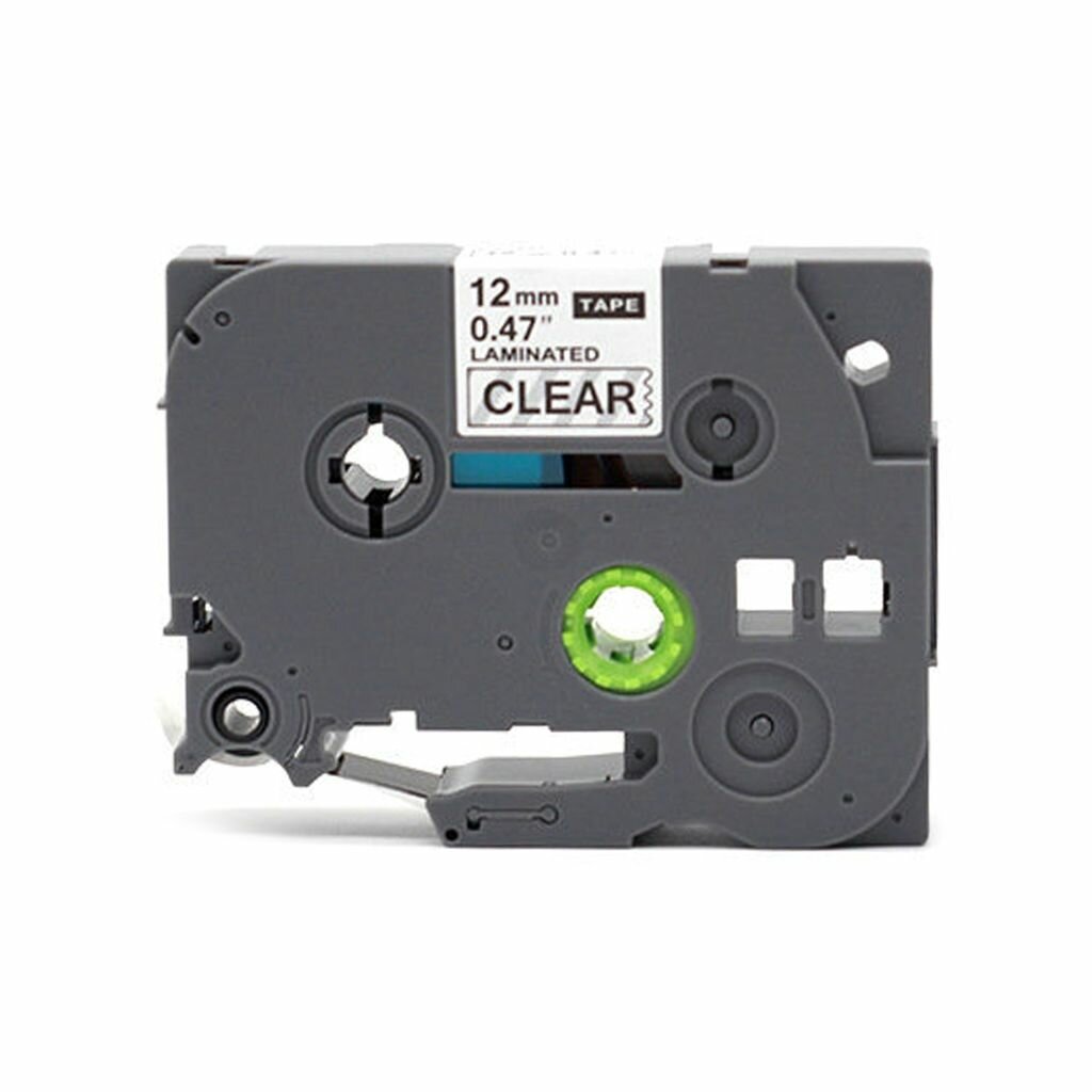 Замена ламинированной ленты для изготовления этикеток с прозрачными надписями толщиной 12 мм/0,47 дюйма