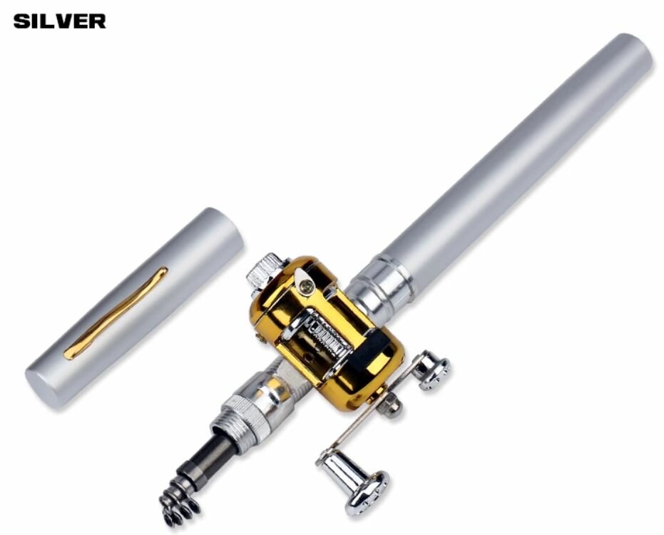 Удочка 1 м с барабанным колесом Micro mini удочка