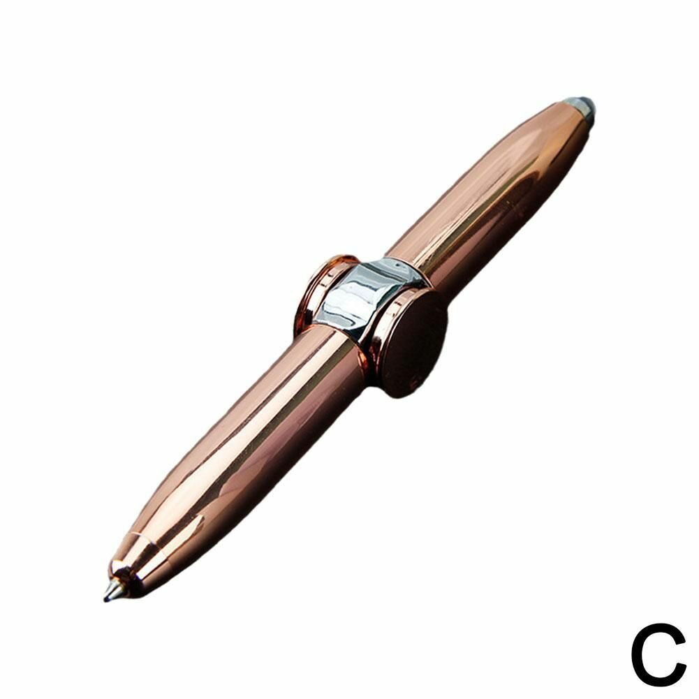 Металлические светящиеся ручки-вертушки, игрушки-антистресс