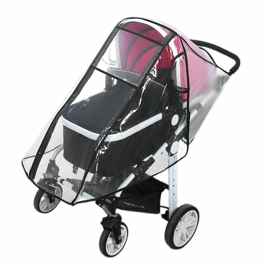 Аксессуар для коляски, Ветрозащитный и непромокаемый чехол для коляски-L