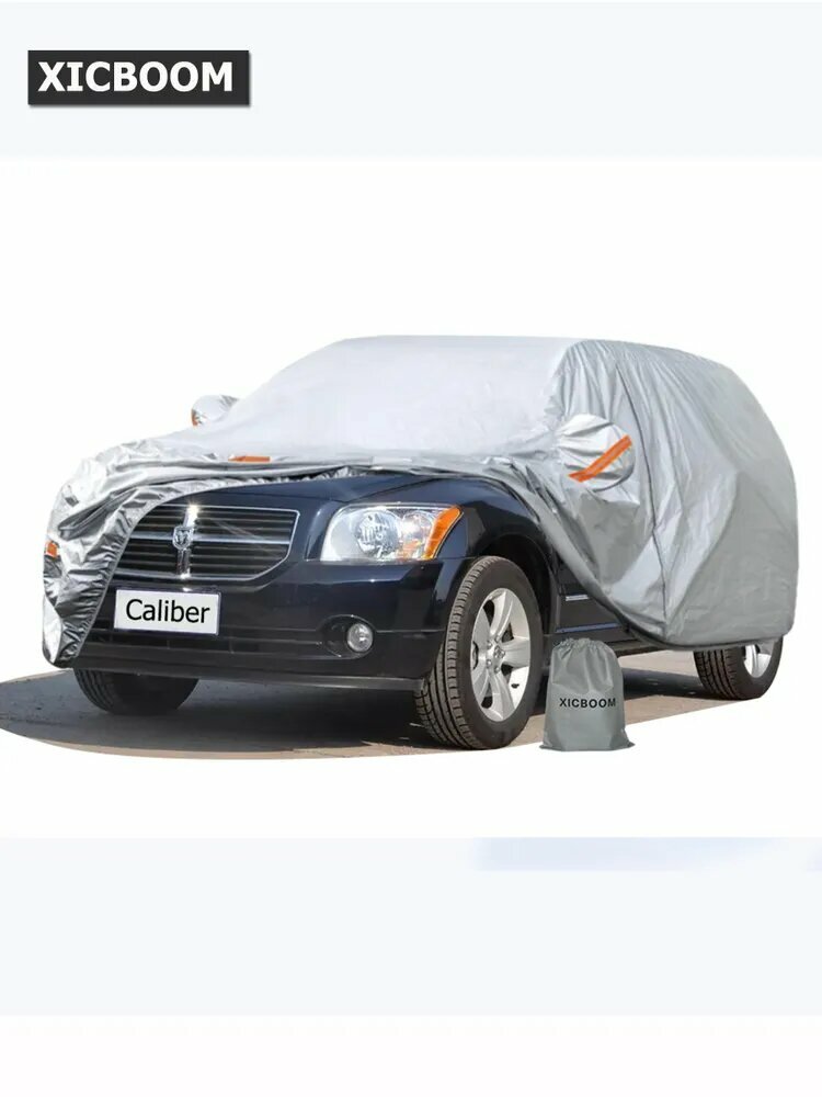 XICB00M Чехол на автомобиль Dodge Caliber, Хлопок, Нетканое полотно, 1 шт.