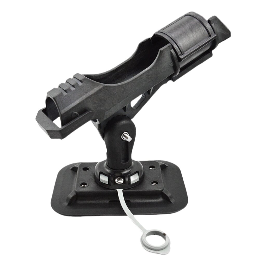 Держатель Удочки С Регулировкой на 360 Градусов Держатель Удочки для Надувного Каяка Рыболовные Лодки Крепление Удочки Подставка Кронштейн