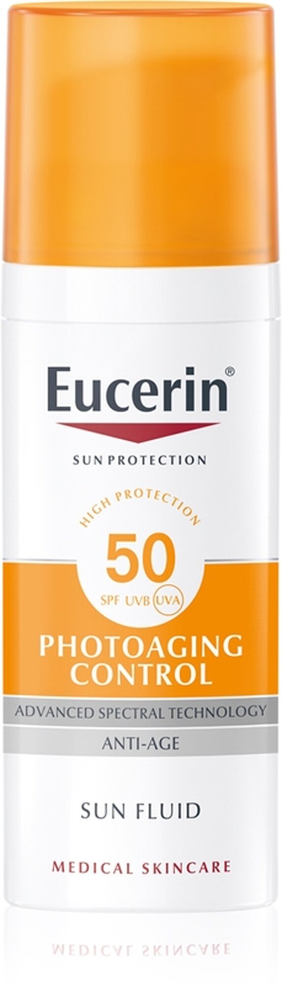 Eucerin Солнцезащитная эмульсия для лица SPF 50+ Sun Photoaging Control 50 мл