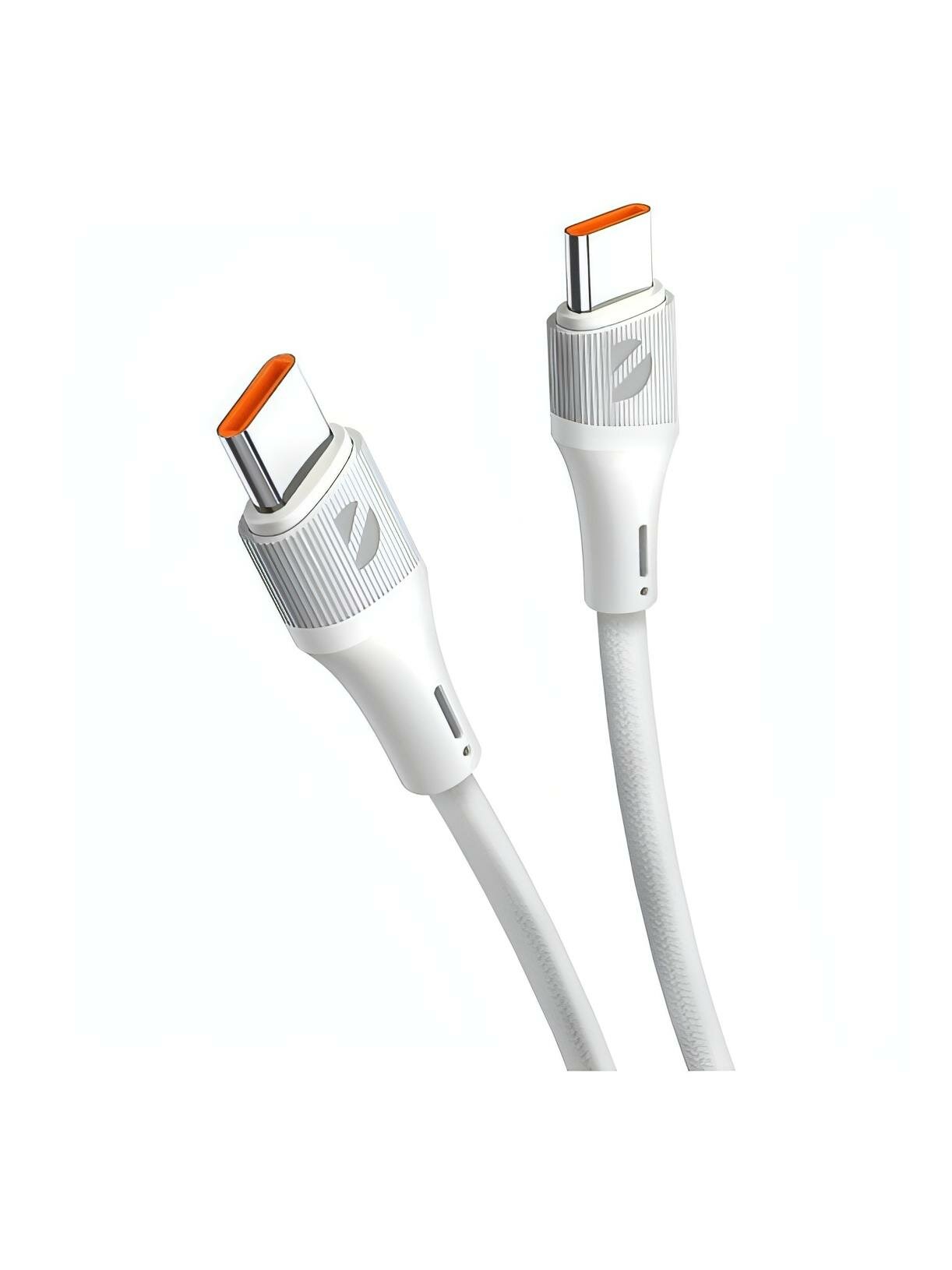 Кабель USB Type-C Deppa Alum 100Вт 1м (72588)
