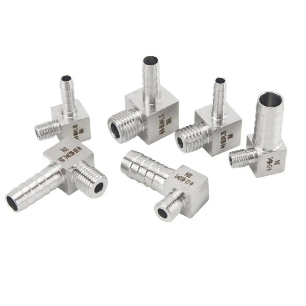 Переходник для фитинга из нержавеющей стали 304 M10x1mm, 6mm