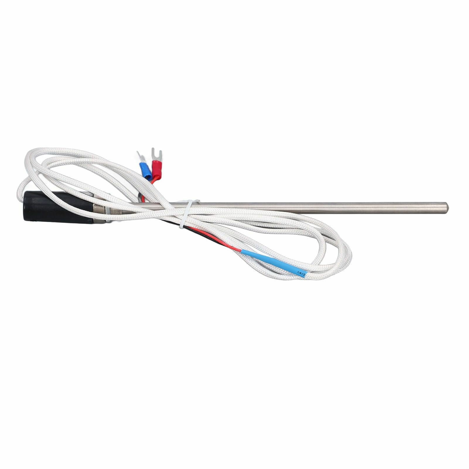 Сменный датчик температуры, цифровой датчик температуры типа K из нержавеющей стали, удлинительный кабель 2 м