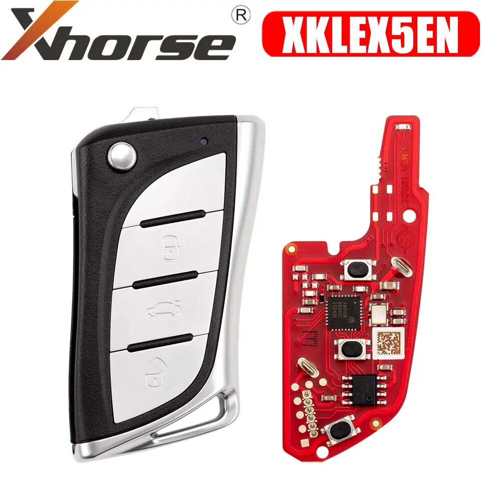 Xhorse XKLEX5EN для Lexus 2-го поколения, удаленный ключ, поддержка беспроводного программирования
