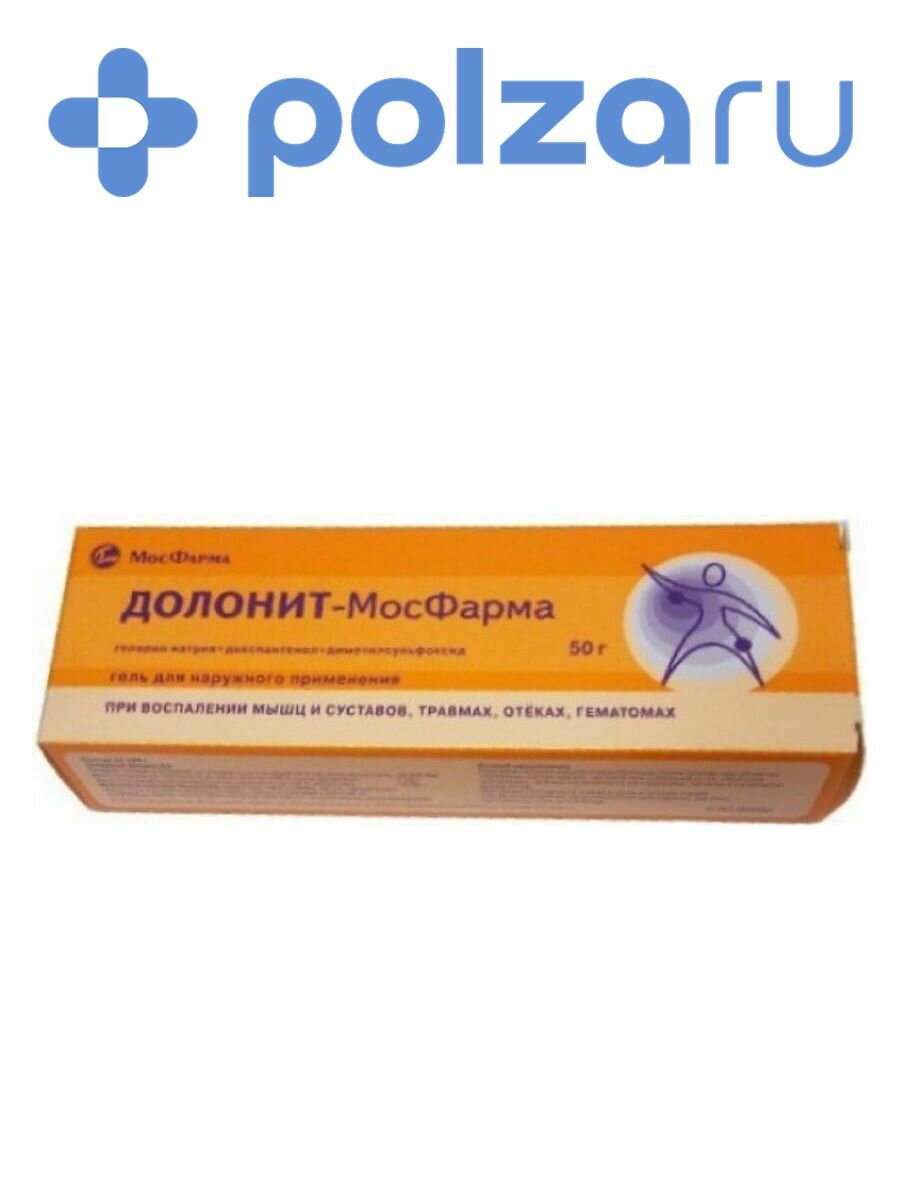 Долонит-МосФарма, гель, 50 г