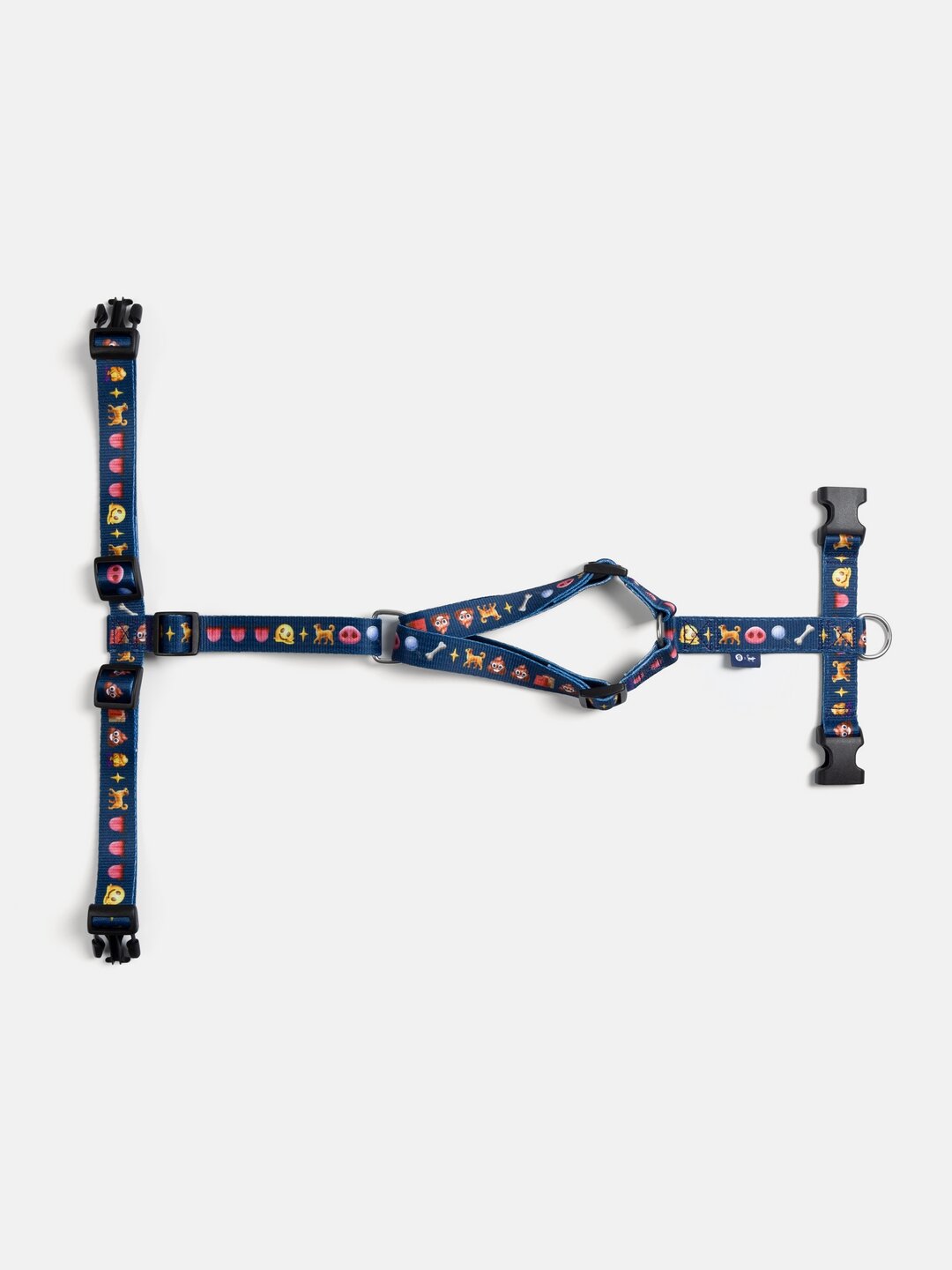 Шлейка Яндекс х Шарик, M, анатомическая форма, застёжки фастекс