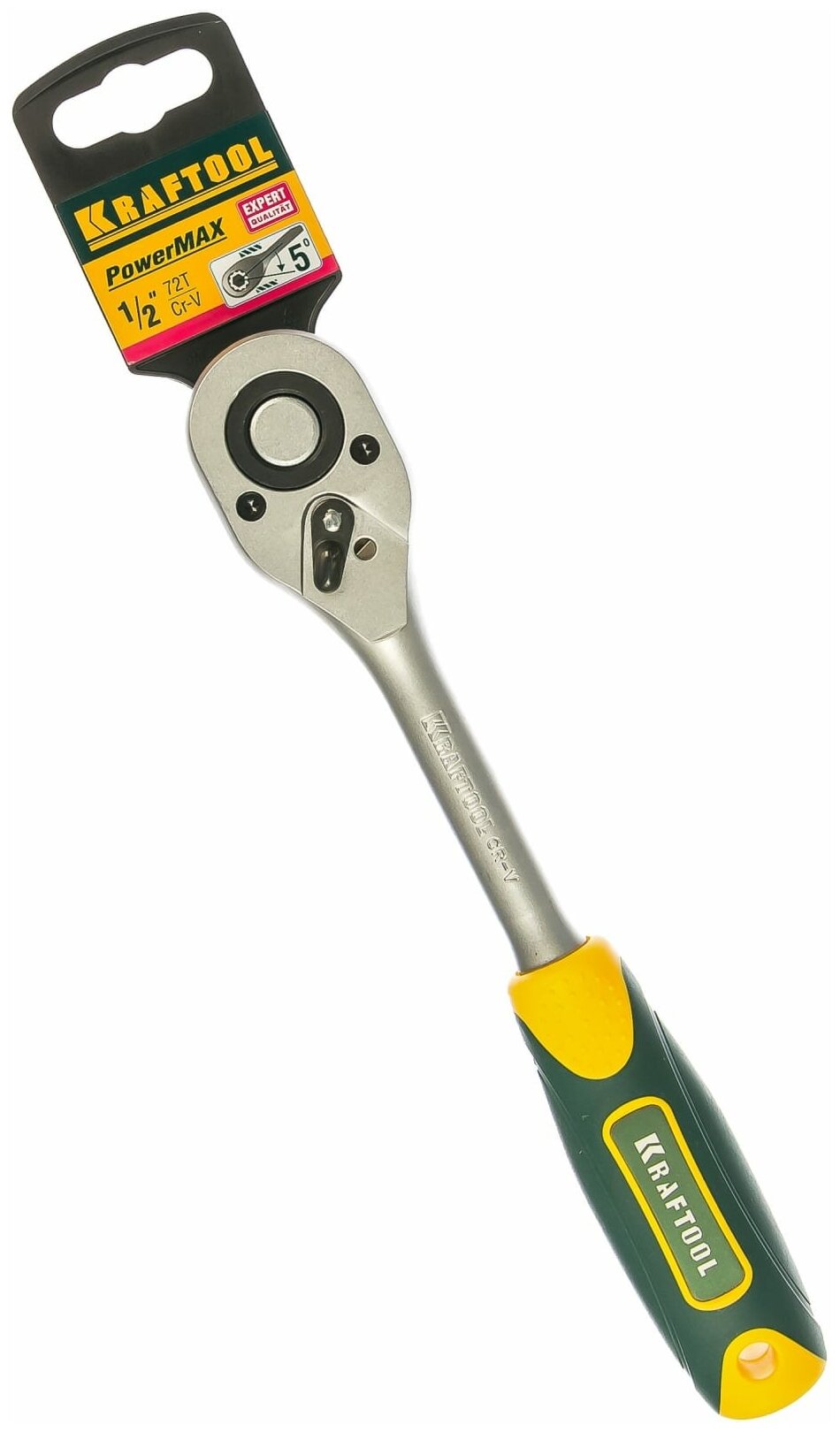 Трещотка для торцовых головок Kraftool EXPERT 1/2" 27791-1/2_z02